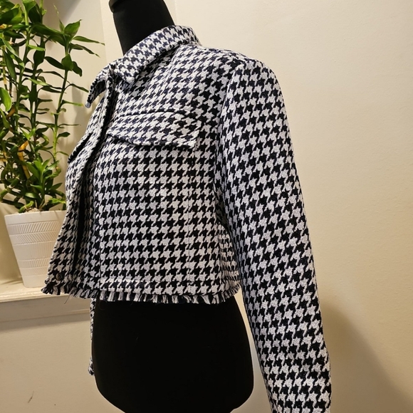 WD.NY | Jackets & Coats | Wdny Tweed Cropped Jacket M | Poshmark